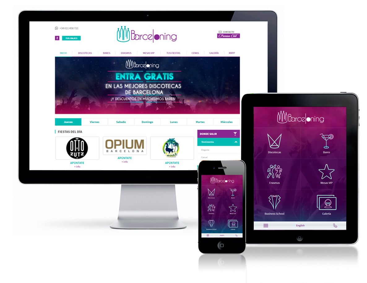 Desarrollo de páginas web en Barcelona | Madrid