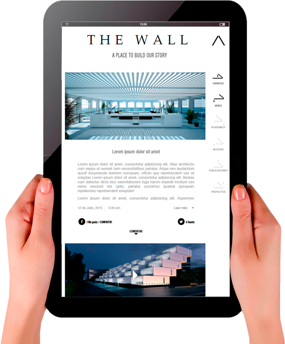 Diseño de paginas web para Arquitectos